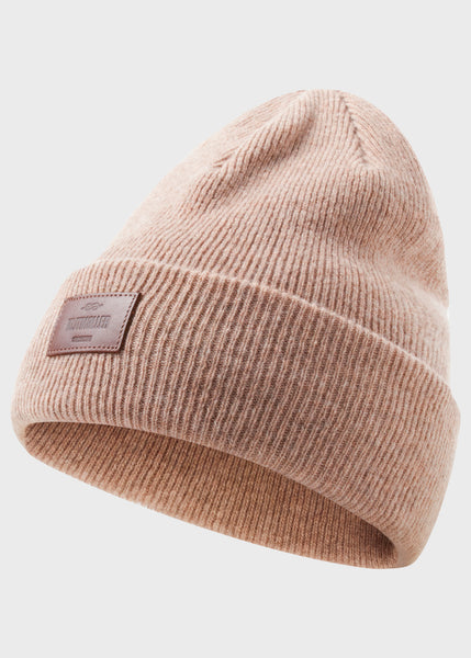 Rib beanie - Sand – klitmollercollective.dk