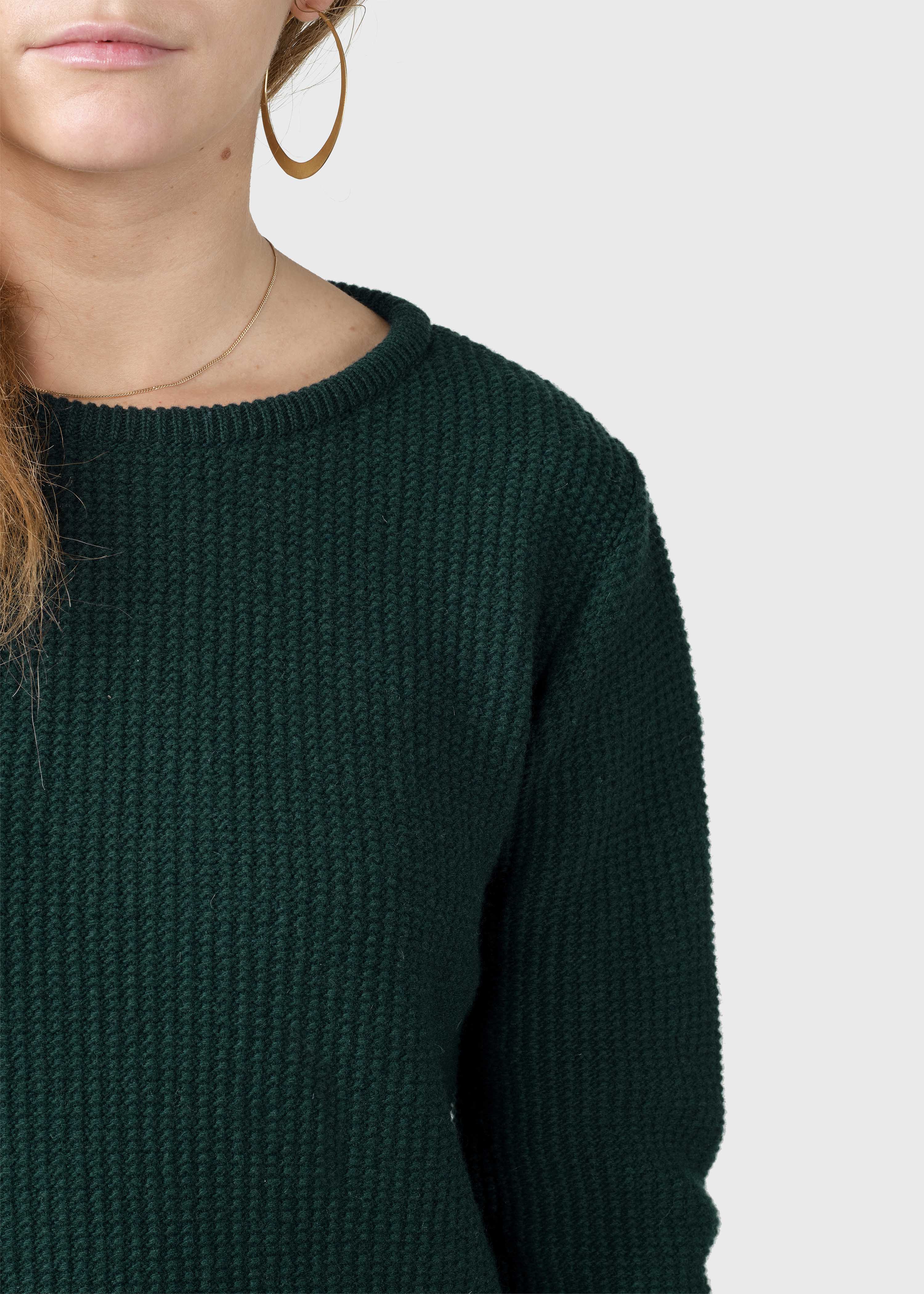 Fenja Knit - Moss Green – klitmollercollective.dk