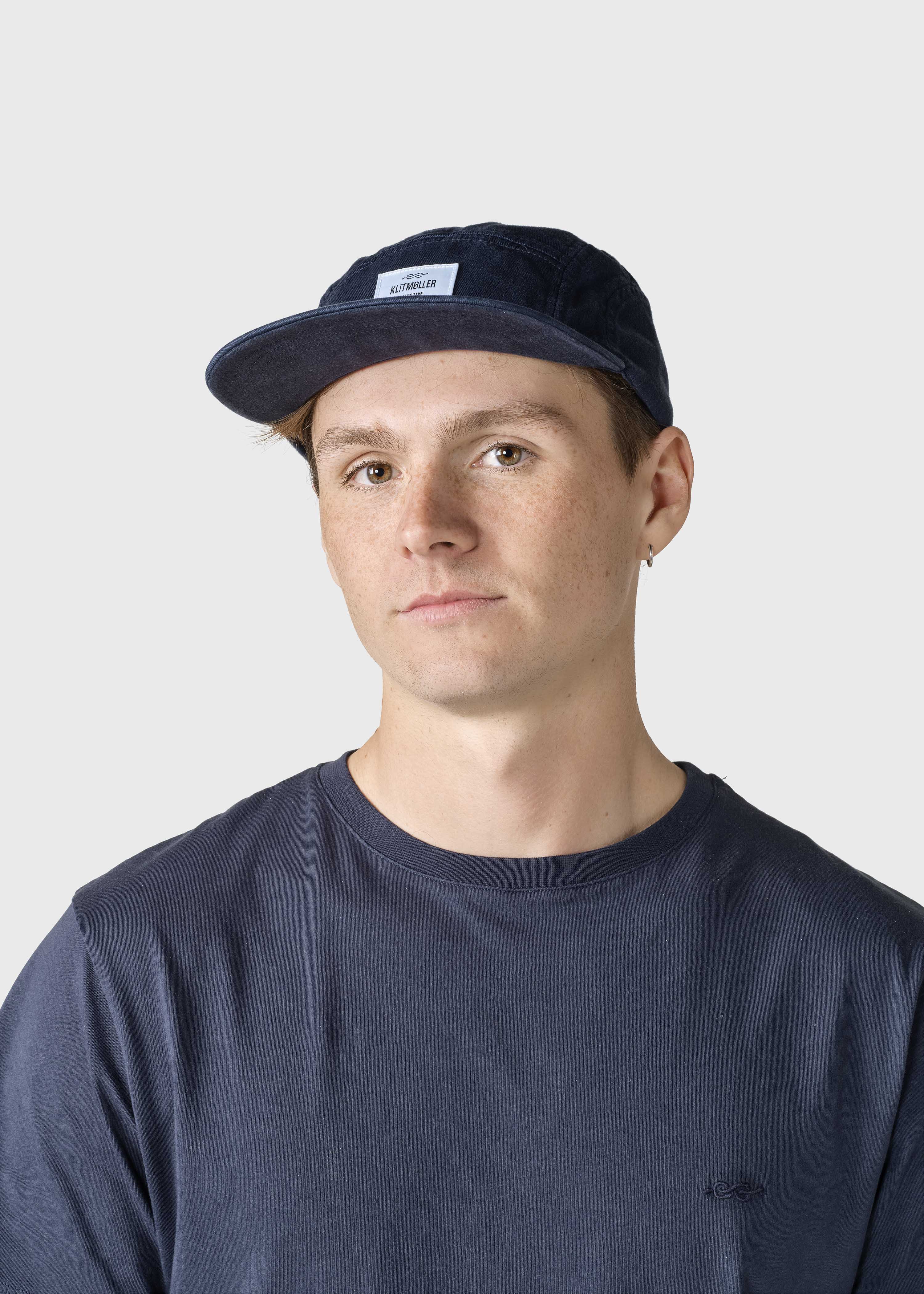 Five panel cap - Navy – klitmollercollective.dk