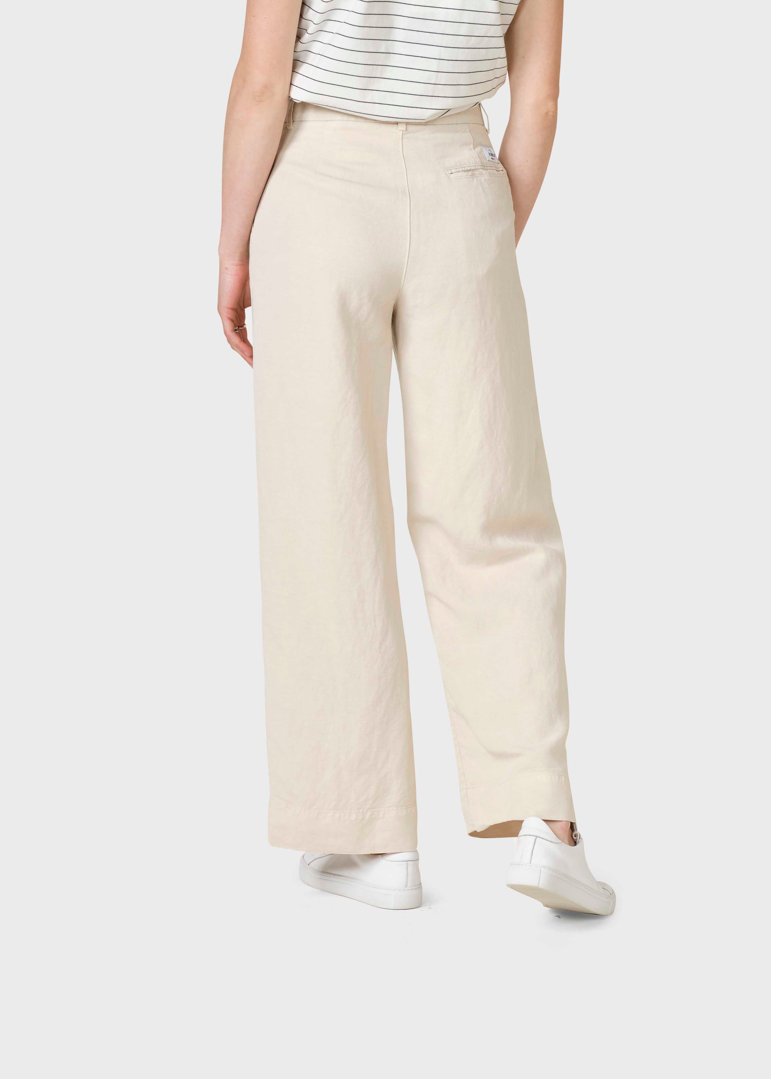 Lydia lyocell pants - Pastel sand – klitmollercollective.dk
